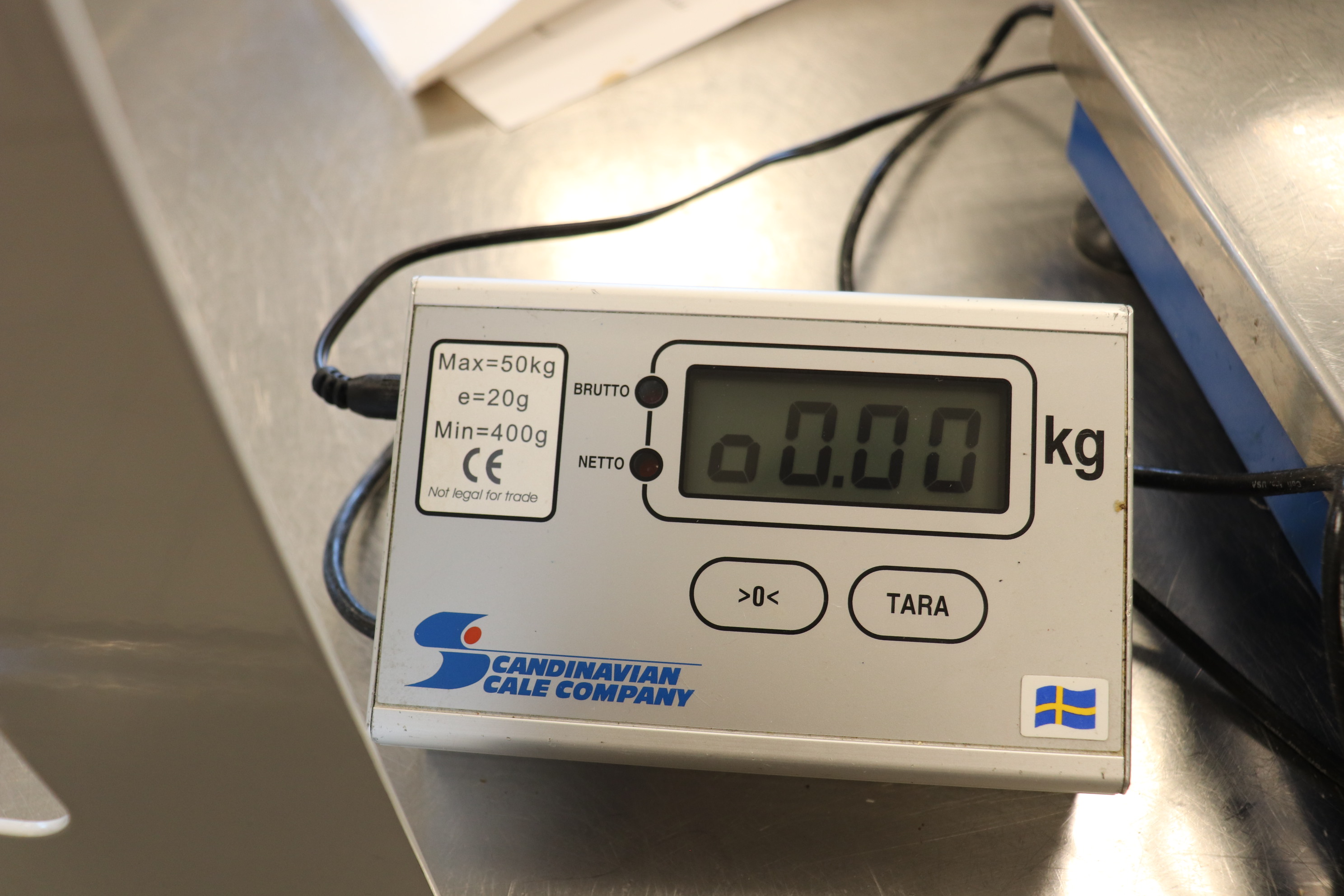 Digital scale 50 kg, Scandinavian Scale Company - PS Auction - We value ...