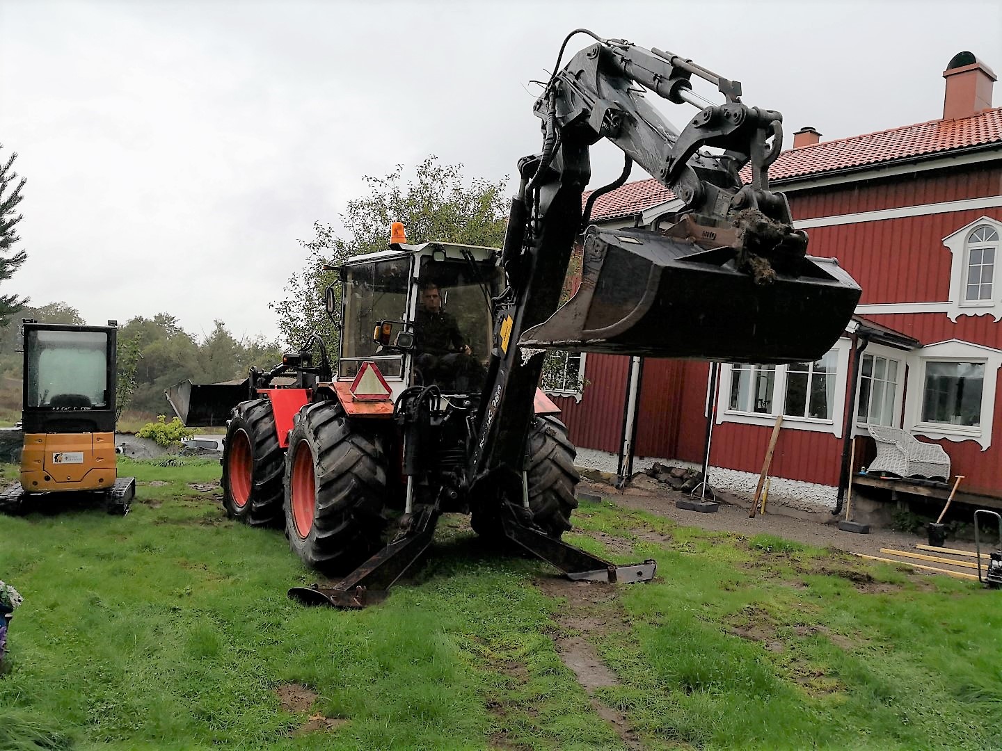 Backhoe loader Huddig 960 -1986 - PS Auction - We value the future ...