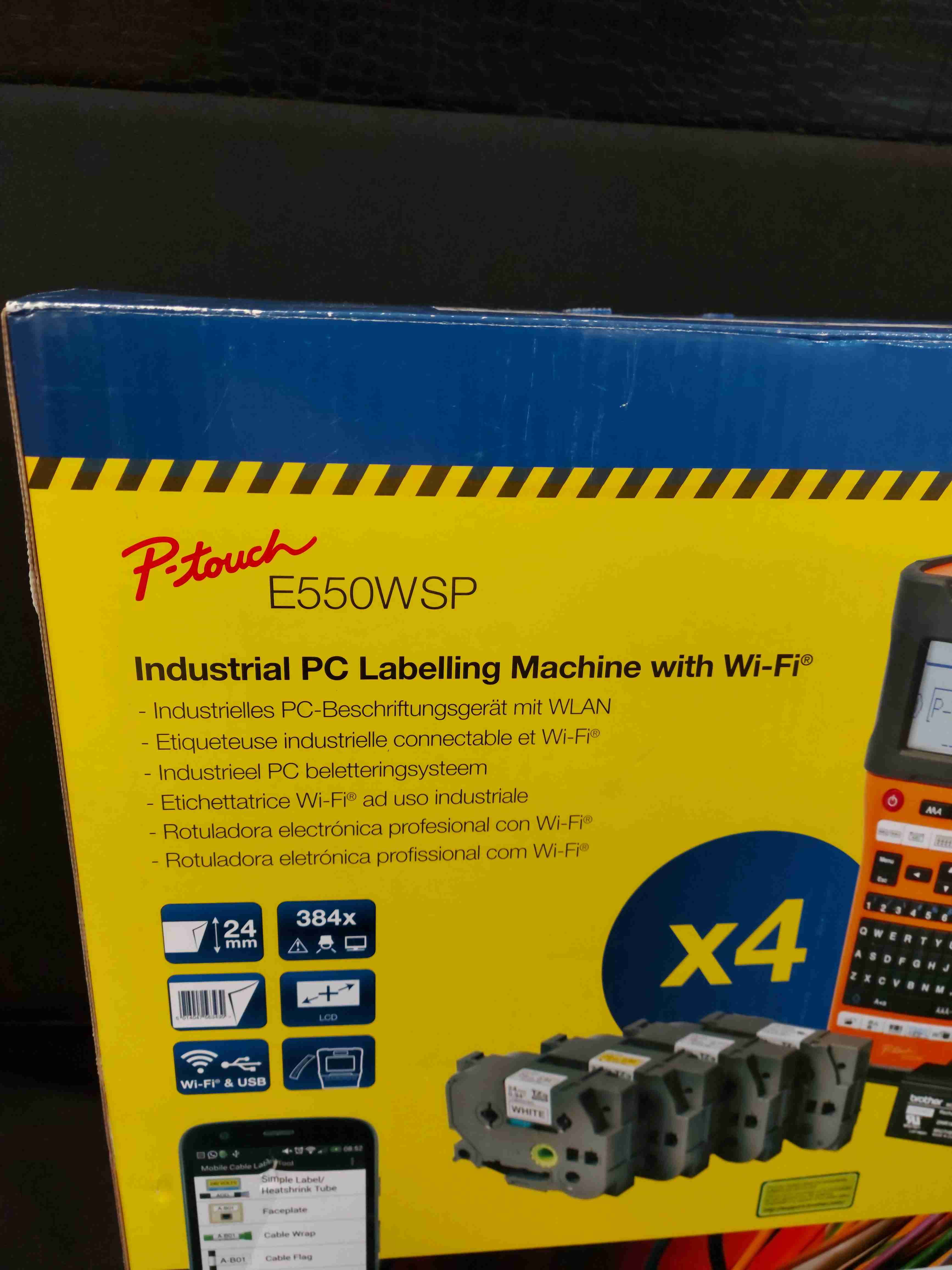 Industrial marking machine Brother PT-E550WSP - PS Auction - We value ...