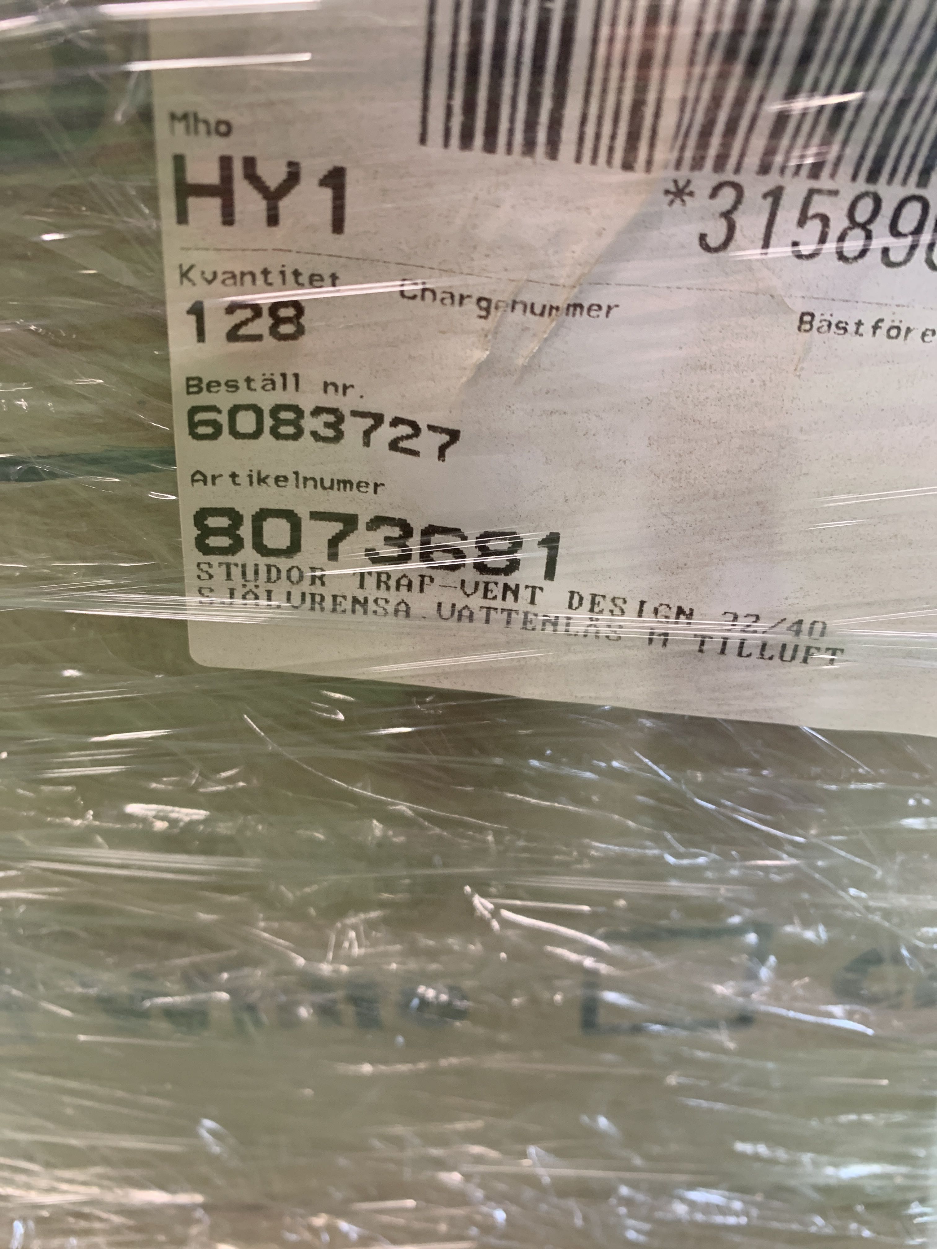 Assortment with Water trap Studor Trap-Vent - PS Auction - We value the ...