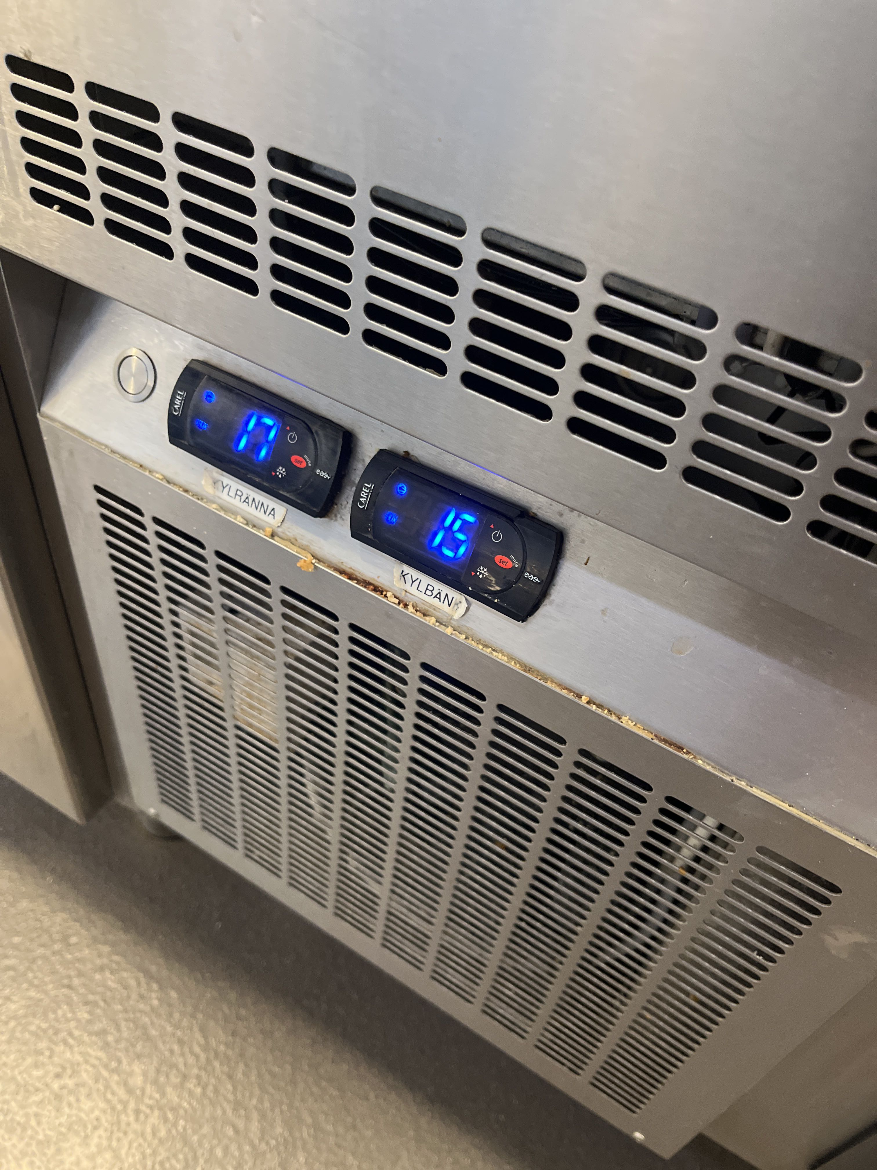 Cooling bench with chute, 170 cm and heating trolley with water bath ...