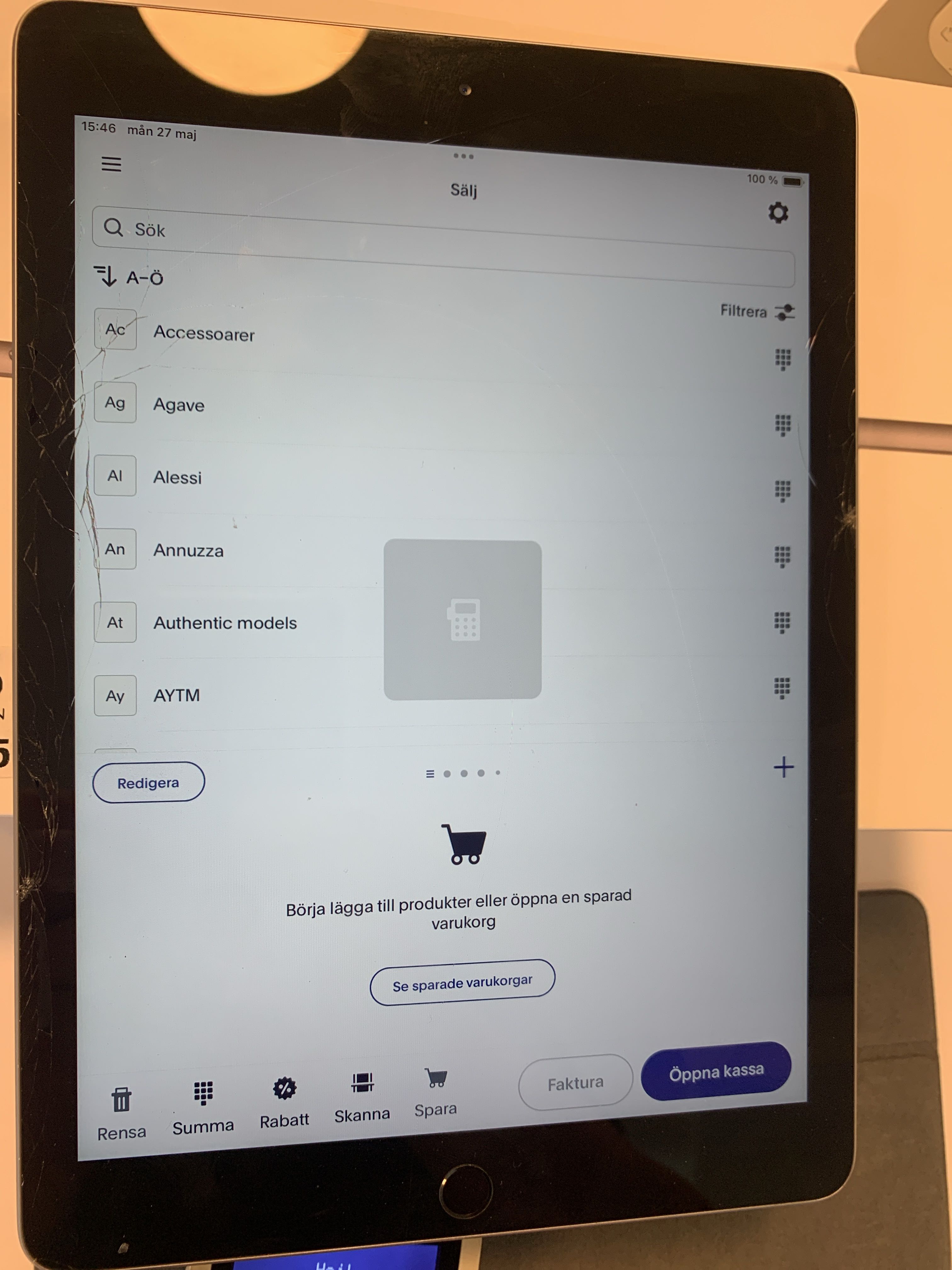 Apple iPad inklusive Izettle kortläsare - Auktioner online ...