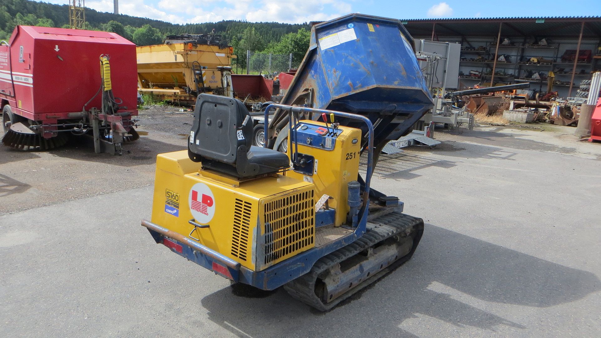 Dumper CanyCom S160 inklusive lastare -07 - Auktioner online ...