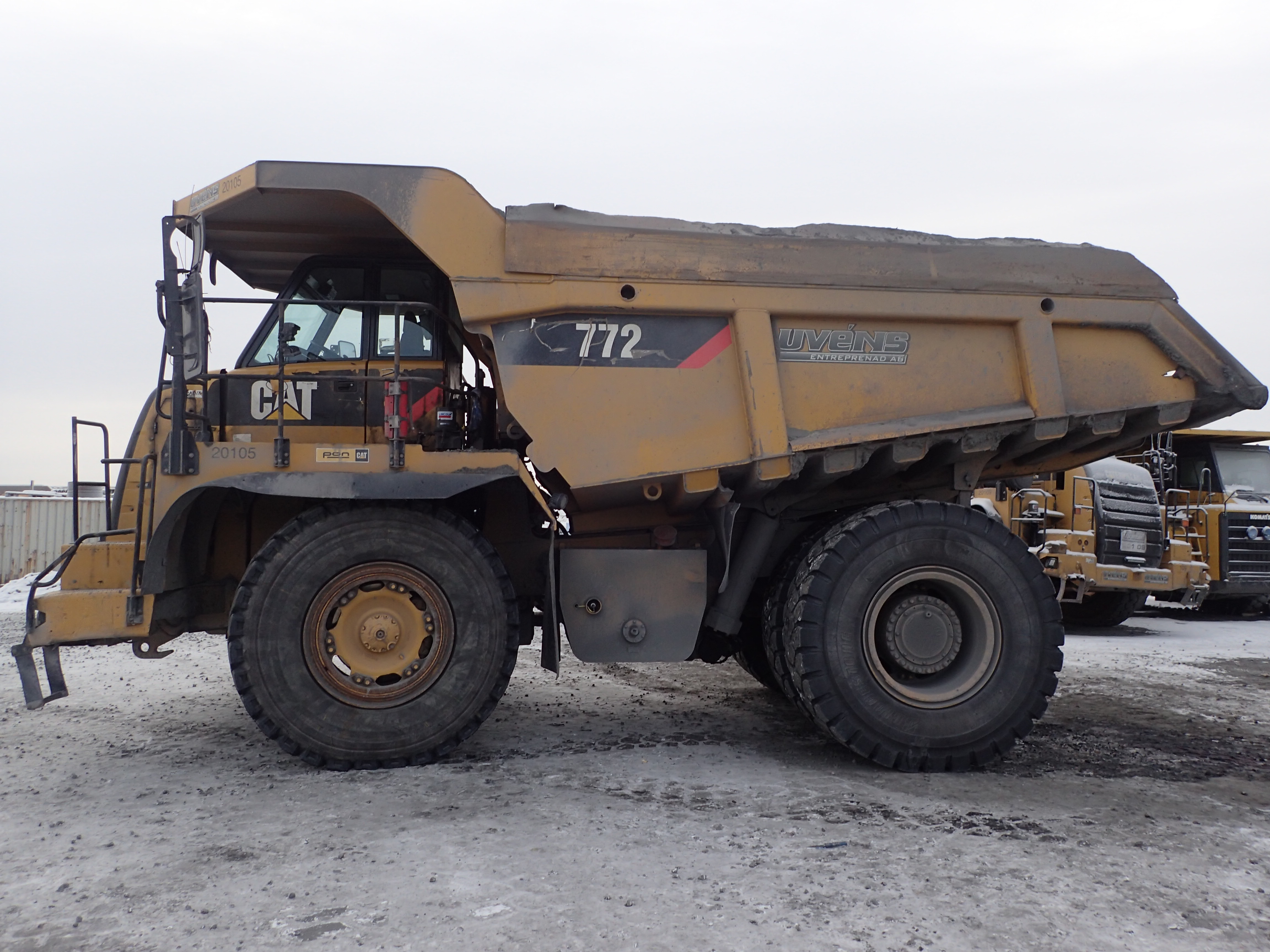 Dump Truck Caterpillar 772 - PS Auction