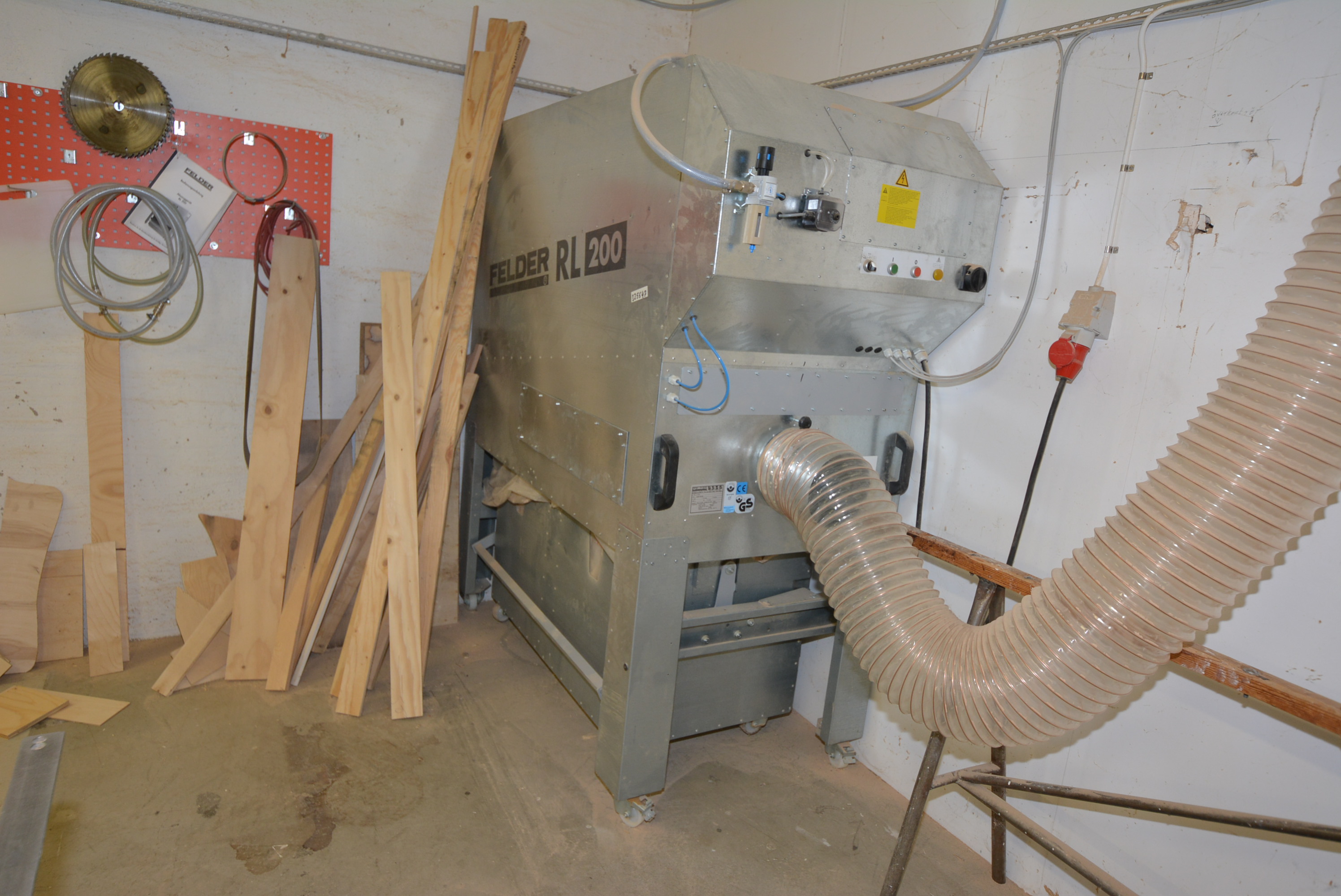 Spånsug FELDER RL 200 - PS Auction - We value the future - Largest in ...