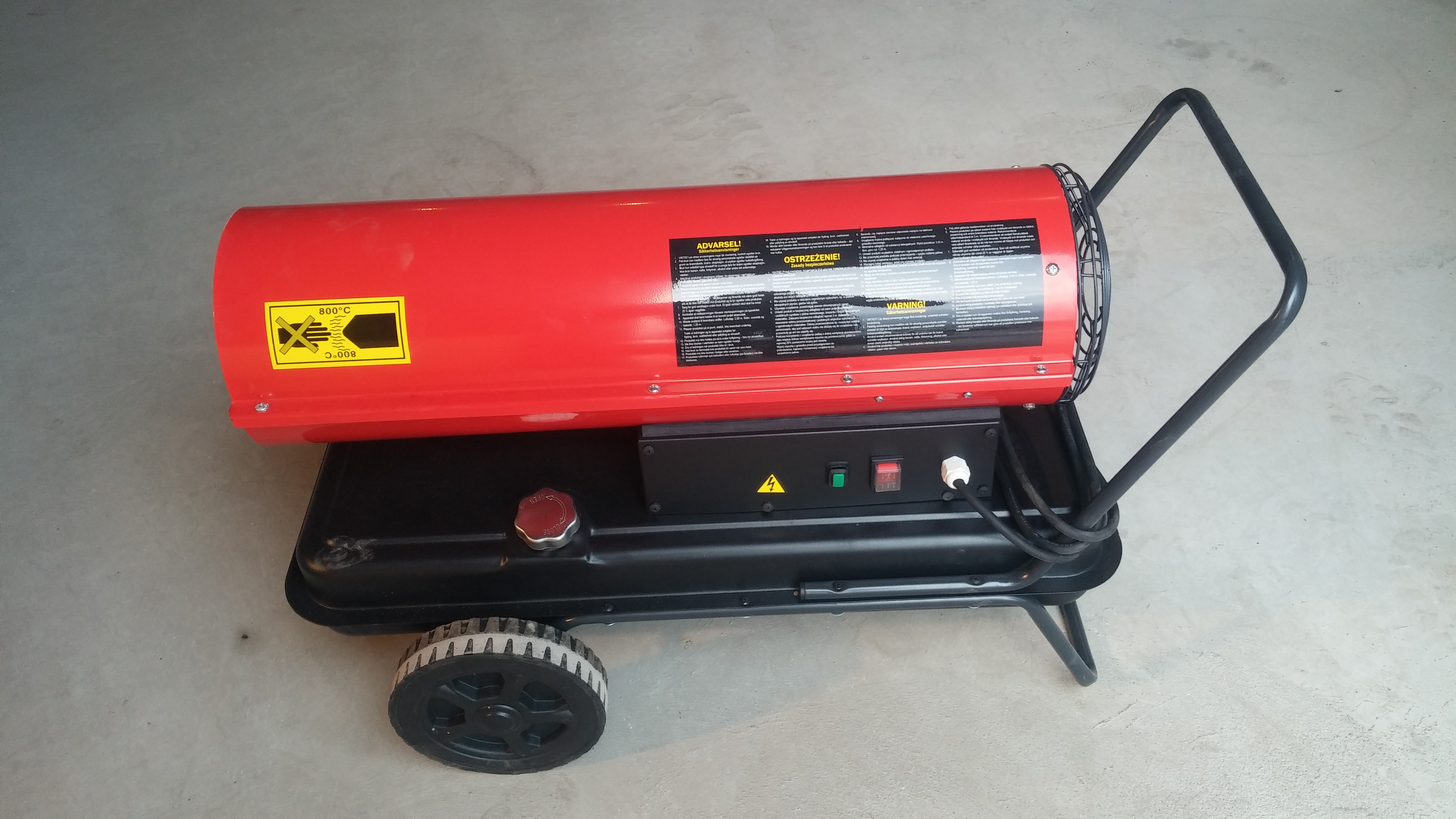 20KW diisel kuumapuhur - PS Auction - We value the future - Largest in ...