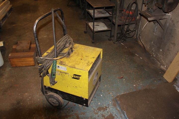 ESAB Welding Transformer - PS Auction - We value the future - Largest ...