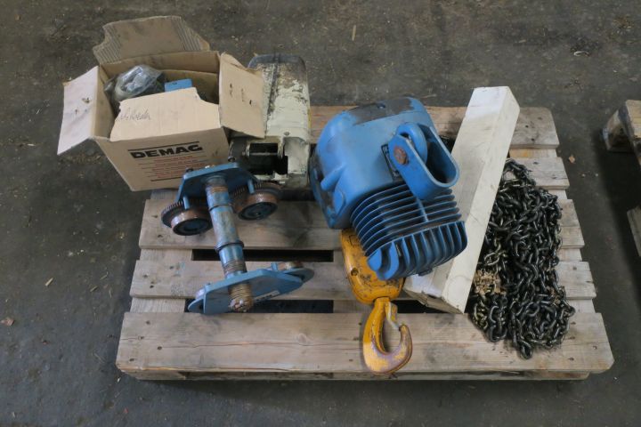 Kättingtelfer Demag PK10N-F 2000 kg - Auktioner online - Nätauktioner ...