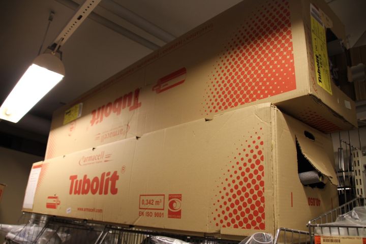Tubular insulation, 3 cartons - PS Auction - We value the future ...