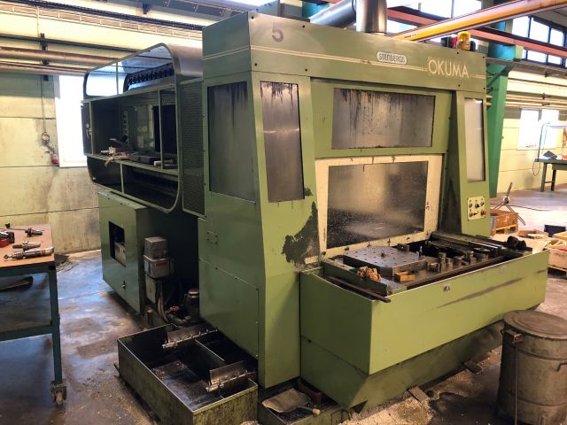 Horizontal Multifunctional mill Okuma MC-40H - PS Auction - We value ...