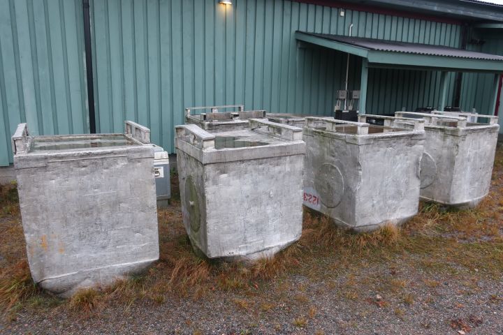 Aluminum container, 1m3, 6pcs - PS Auction - We value the future ...