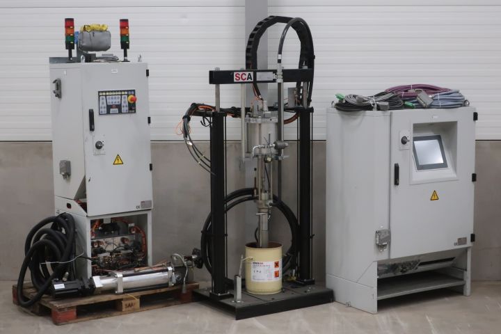 Glue system for automation SCA with gun & pump - PS Auction - We value ...