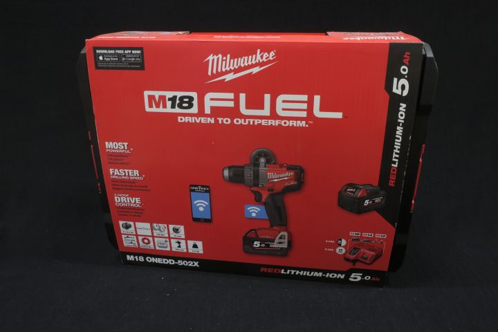 Screwdriver Milwaukee M18 ONEDD-502X - Free shipping - PS Auction - We ...