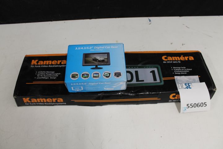 Registration plate camera with screen - PS Auction - We value the ...