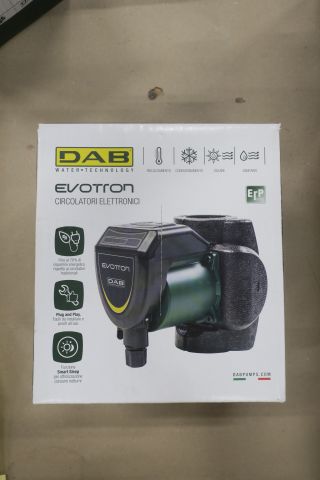 Cirkulationspump DAB Evotron 40/180 - Auktioner online - Nätauktioner & Konkursauktioner | PS ...