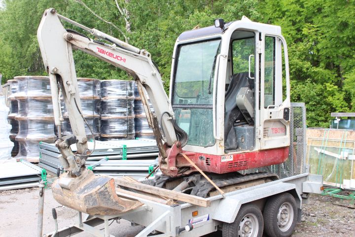 Mini excavator Takeuchi TB016 (1751 hours) -08 - PS Auction - We value ...