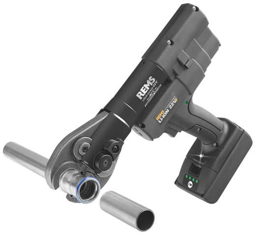 REMS Champions Edition Mini-Press 22V with press rods - incl. 2.5Ah ...
