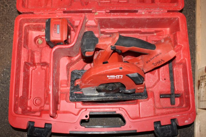 Circular saw Hilti SCM 22 A PS Auction We value the future Largest in net auctions