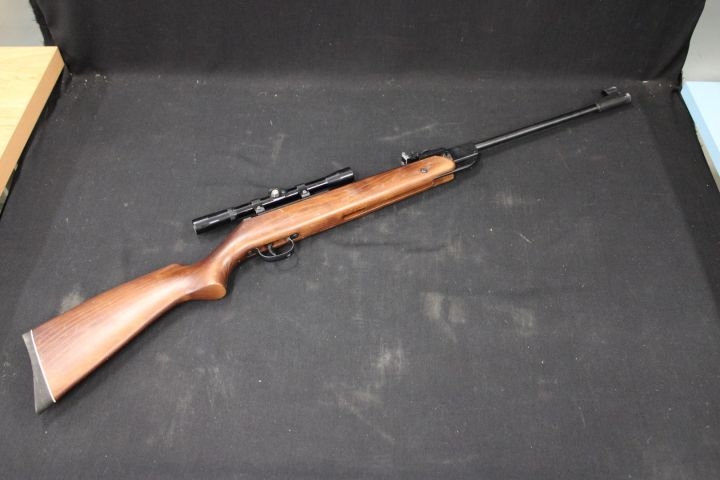 Air rifle Diana with binoculars, Model 28, 4.5mm / .177 - PS Auction ...