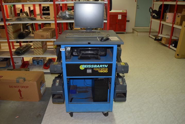 Wheel alignment machine Beissbarth Microline 1800 - PS Auction - We ...