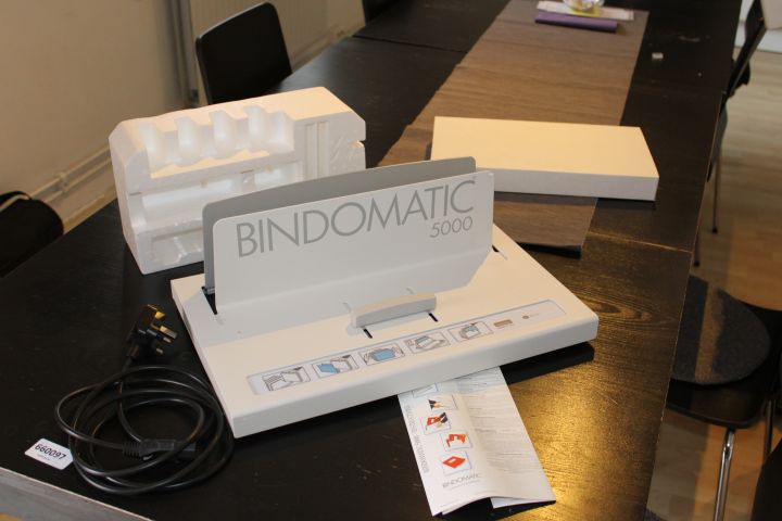 Binding machine Bindomatic 5000 - PS Auction - We value the future ...