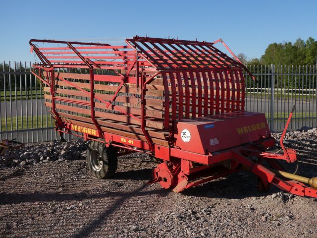 Self loading wagons Welger EL 41 - PS Auction - We value the future ...