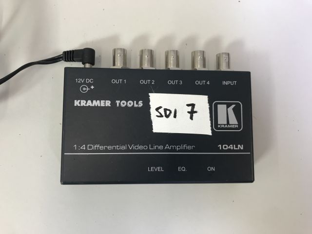 Kramer 104LN Video Splitter - PS Auction - We value the future ...