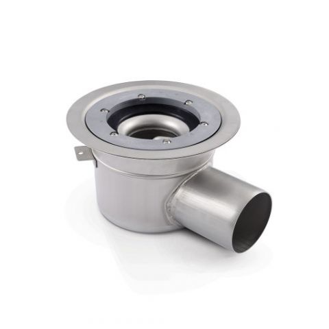 Floor drain, Jafo RS 75 Flex, side outlet, stainless steel - PS Auction ...