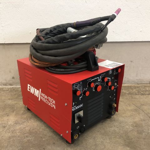 Tig welding machine EWM TIG 300 DC T - PS Auction - We value the future ...
