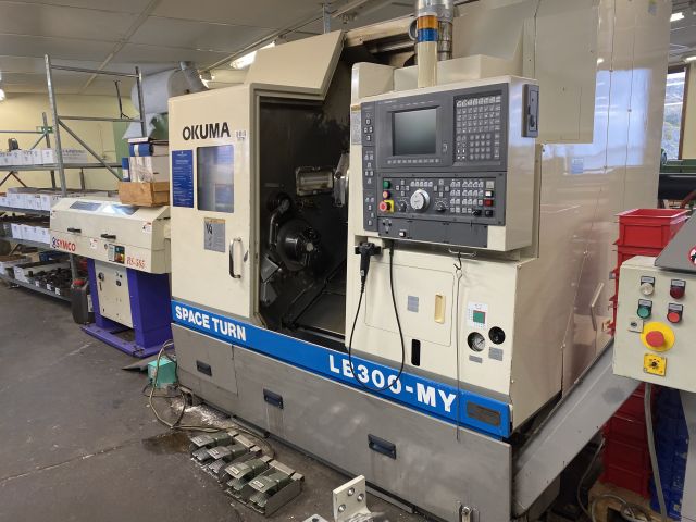 CNC lathe Okuma Space Turn LB300-MY - PS Auction - We value the future ...