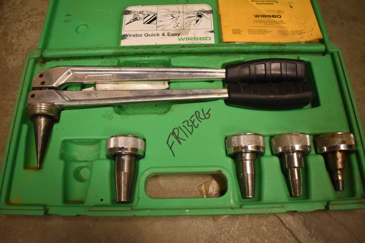 Wirsbo Tools - PS Auction - We value the future - Largest in net auctions