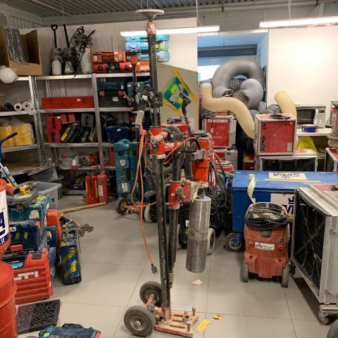 Drilling rig with core drilling machine Weka DK16 - PS Auction - We value the future - Largest ...