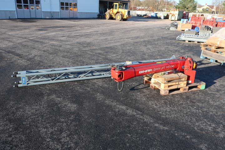 Folding crane Binar Quicklift systems Max 75 kg incl pillars - PS ...