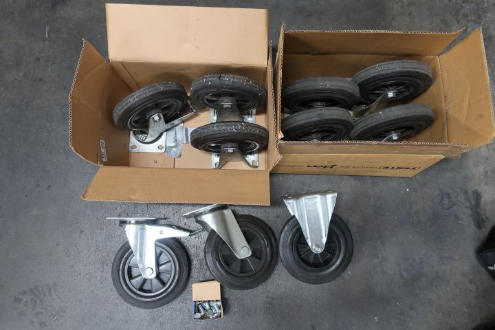 Various wheels, approx. 20cm diameter, 10 pieces - PS Auction - We ...