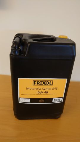 1 Stool With 32 Cans Frixol Engine Oil Synthetic E45 10w-40, 640 Liter ...