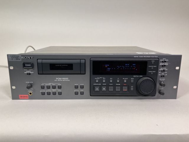 Sony PCM-R500 DAT Recorder - PS Auction - We value the future - Largest ...