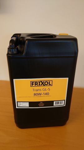 1 Pallet 9 Cans Frixol Trans GL-5 80w-140, 180 Liter - PS Auction - We ...