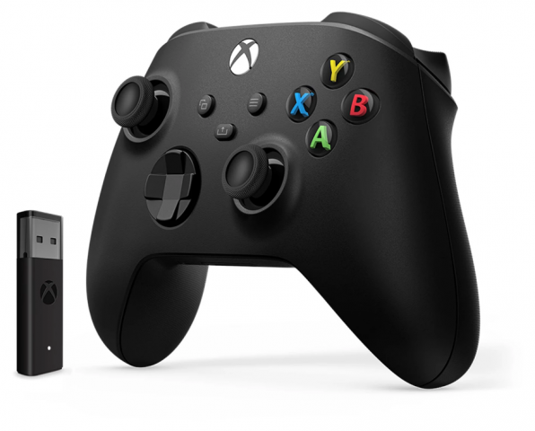 Handheld Microsoft Xbox Wireless Gen 9 Controller + Wireless Adap.Win ...