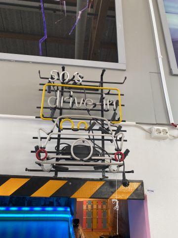 7 neon signs (6 with weak transformers) - PS Auction - We value the ...