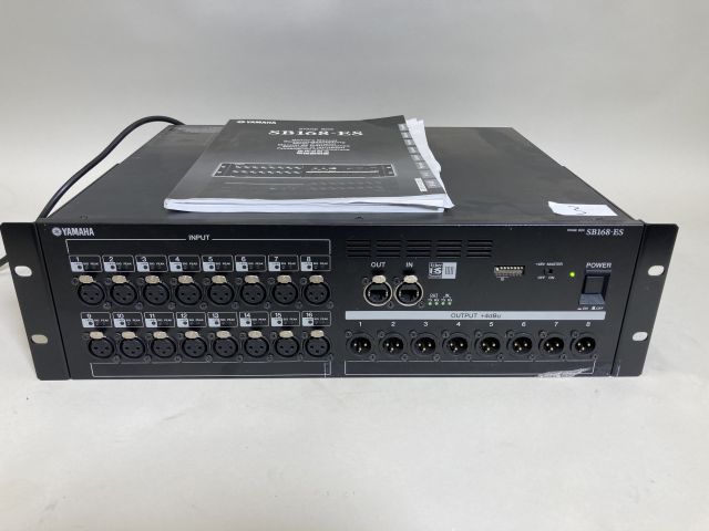 Yamaha SB168-ES Stage Box - PS Auction - We value the future - Largest ...