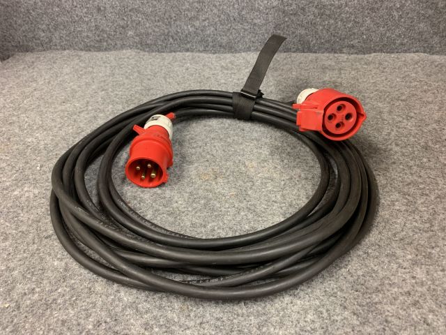 6 St Telfer cable CEE 16A 4-pole 10 meters - PS Auction - We value the ...