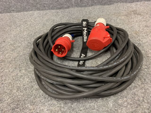 5 St Telfer cable CEE 16A 4-pole 15 meters - PS Auction - We value the ...