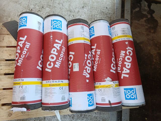 5 rolls of Icopal Yam2000 base cardboard with adhesive edge - PS ...