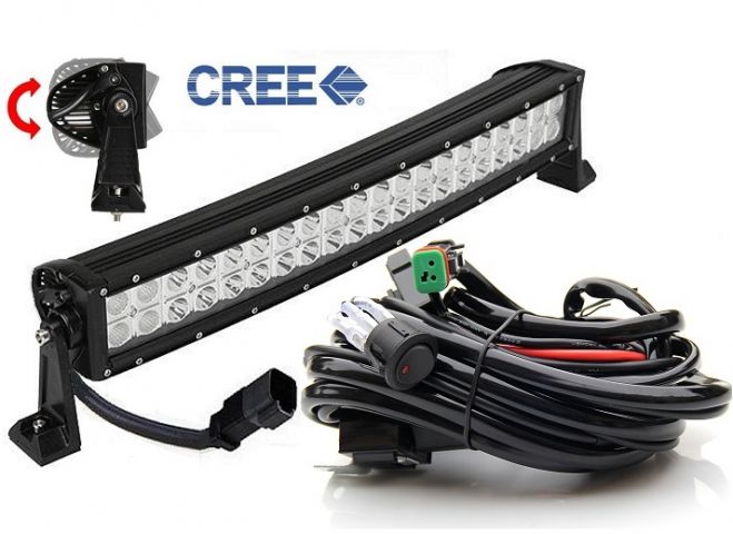Light ramps LED 120W + DT + Wiring harness CREE -2020, 4 pcs - PS ...