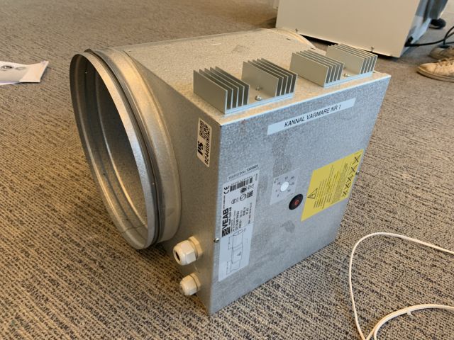 Duct heater VEAB CV 31 - PS Auction - We value the future - Largest in ...