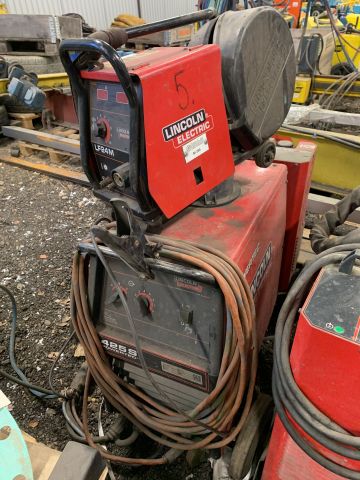 MIG welder with feeder and cooler Lincoln Electric Powertec 425S - PS ...