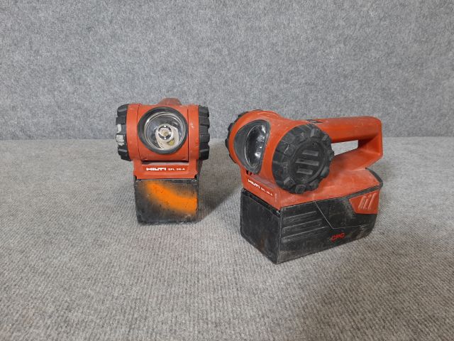 Battery-powered work lights x2 - Hilti - SFL 36-A - PS Auction - We ...