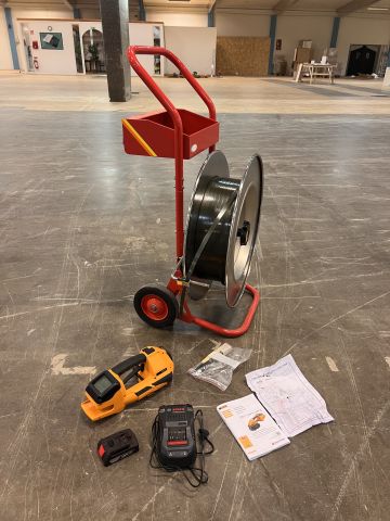 Strapping machine Strapex STB 73 with Bosch charger - PS Auction - We ...