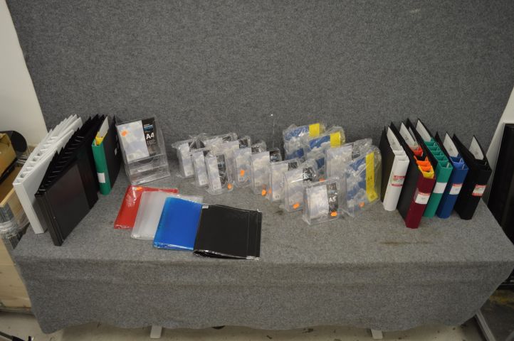 Office supplies sign holders, binders, plastic folders and more - PS ...