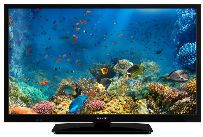 24" LCD-TV med inbyggd DVD-spelare Skantic B2425FHD DVD - Auktioner ...